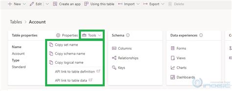 The New Look Of Dataverse Tables Microsoft Dynamics 365 Crm Tips And