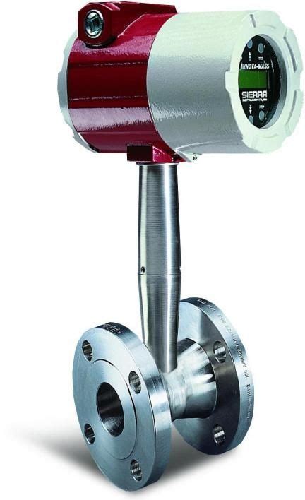 Vortex Flow Meter For Liquids In Metering Tube RITM Industry