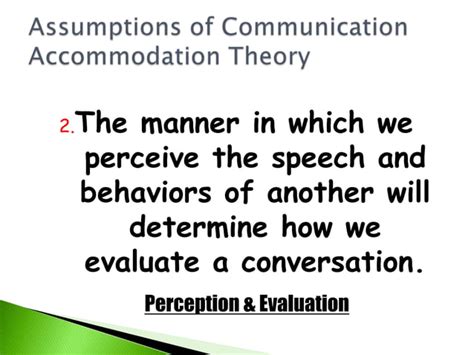 Communication Accommodation Theory Pptx