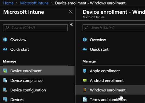 Intune Display An Enrollment Status Page