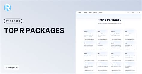 top r packages [most downloaded] r packages