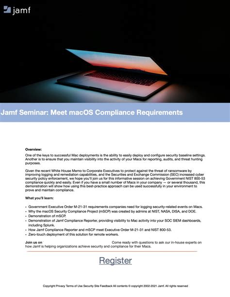 bob gendler on linkedin jamf apple macos security compliance