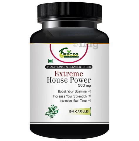 Fasczo Extreme House Power 500mg Capsule Buy Bottle Of 150 Capsules