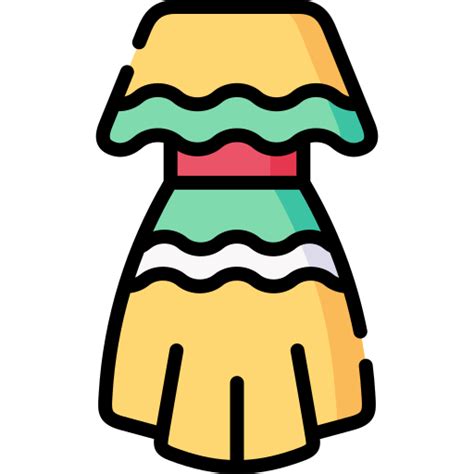 Dress Special Lineal Color Icon