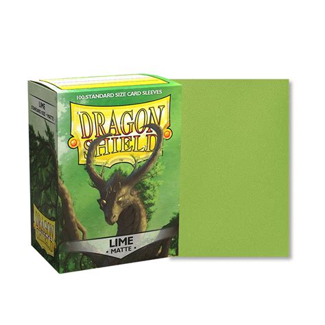 Dragon Shield Matte Lime Sleeves Kraken