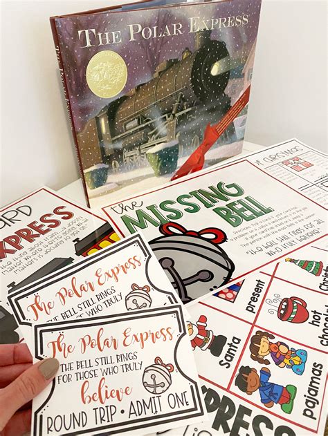 Polar Express Activity Ideas 🎄🚂 Free Polar Express Worksheets