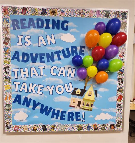 Library Reading Bulletin Board Library Bulletin Boards Holiday