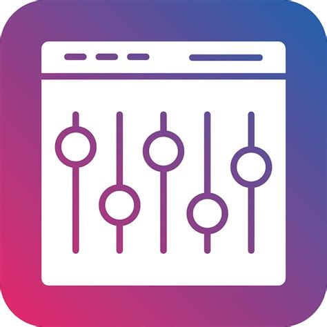 Premium Vector Vector Design Equalizer Icon Style