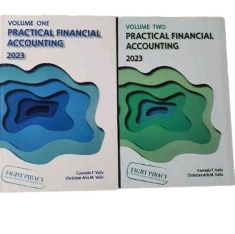 Practical Financial Accounting Vol 1and2 2023 Valix Set B99 Shopee