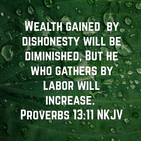 Proverbs 13 11 Proverbs 13 Proverbs Finance Quotes