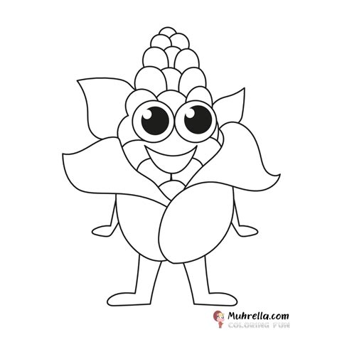 Coloring Pages For Corn