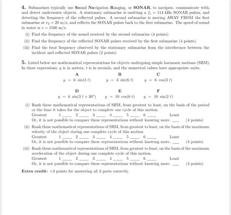 Solved A Transverse Sine Wave With A Frequency Of F Chegg