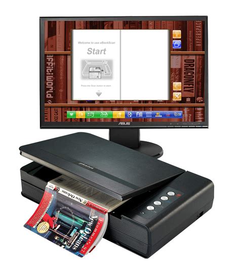 Buy PlustekOpticBook 4800 Book Scanner With Intuitive Software Bundle