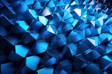 Geometrical Triangles Abstract Background Generative Ai Stock Illustration Illustration Of