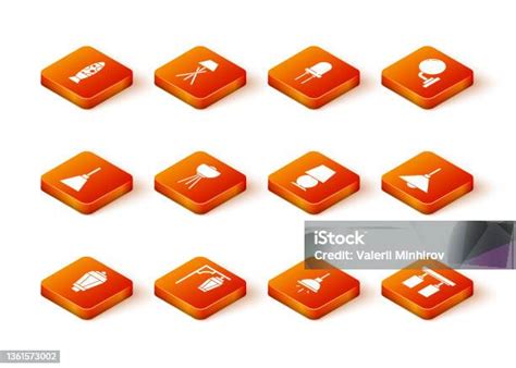 세트 가든 라이트 램프 빈티지 스트리트 샹들리에 바닥 테이블 Led 트랙 조명 램프 와 램프 매달려 아이콘 벡터 0명에 대한 스톡 벡터 아트 및 기타 이미지 Istock