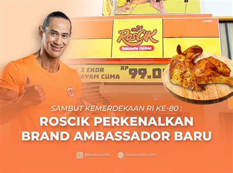 Roscik Meriahkan Bulan Kemerdekaan Dengan Hadirkan Brand Ambassador Ade Rai Dan Promo Spesial 17