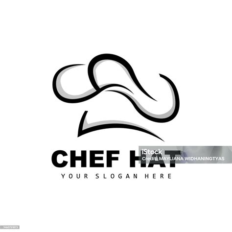 요리사 모자 로고 레스토랑 요리사 벡터 레스토랑 케이터링 델리 베이커리 디자인 고기에 대한 스톡 벡터 아트 및 기타 이미지