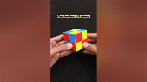 Checkerboard Pattern On 2x2 Rubik S Cube Atif S Cubes Shorts Youtube