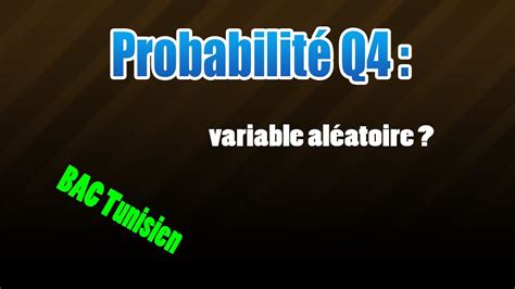 variable aléatoire YouTube