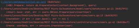 Can Not Insert Into Mysql Rgolang
