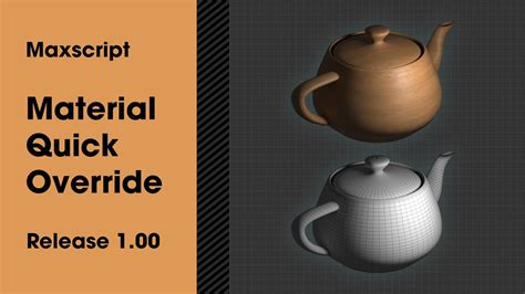 Quick Material Override Free — Global Material Override Toggle Youtube