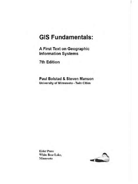 Dokumen Pub Gis Fundamentals A First Text On Geographic Information Systems 7nbsped 1593995520