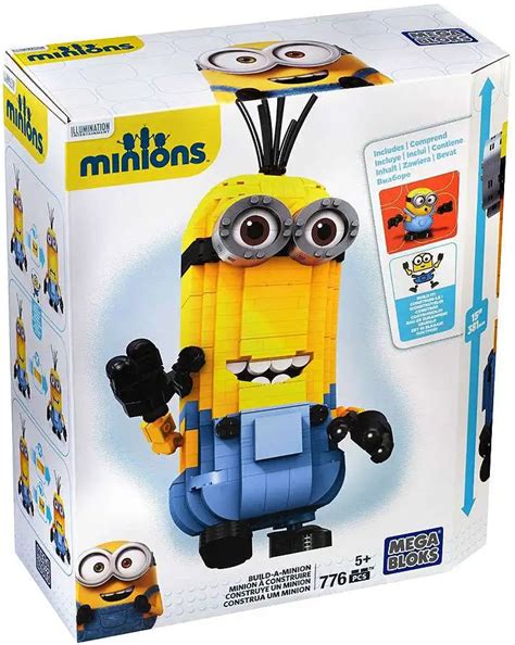 Mega Bloks Despicable Me Minions Build A Minion Kevin Set 38028 Toywiz