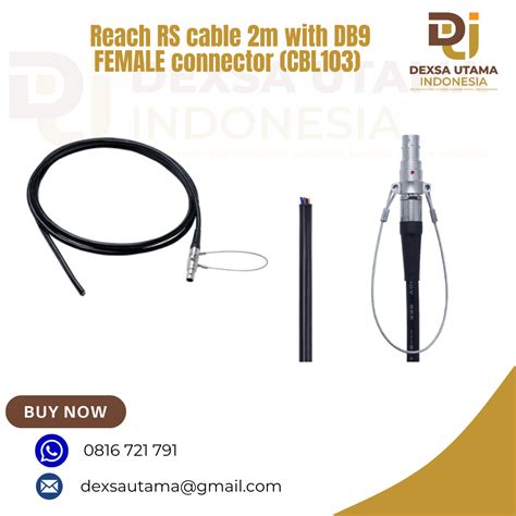 Reach Rs Cable 2m With Db9 Female Connector Cbl103 Dexsa Utama Indonesia