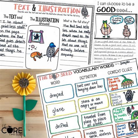 The Bad Seed Read Aloud The Bad Seed Activities Printable The Bad