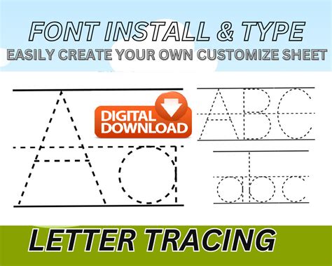 Free Printable Fonts To Trace Download Free Printable Fonts To Trace