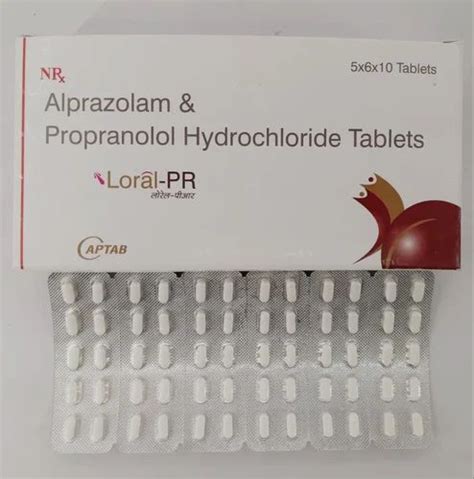 Alprazolam 0 25 Propranolol Hydrochloride Tablets At ₹ 1500 Box Sector 117 Sas Nagar Id