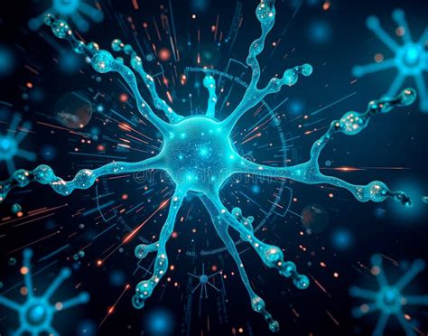 a futuristic molecular interface with holographic data readouts