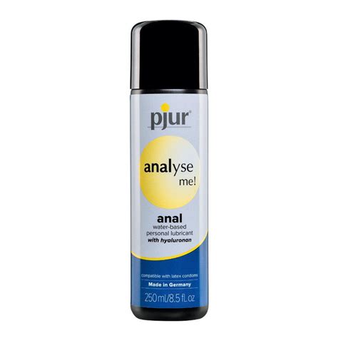 Wishly Pjur Analyse Me Comfort Anal Glide Lubricant Water Based