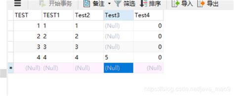 关于mysql中向已存在数据的表中添加新列及非空约束 not null 的注意事项 空字符串和空值null区别； 已创建的表为字段添加非空