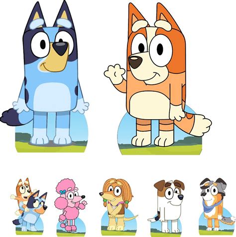 Kit Display Bluey Mdf Festa E Decoração Elo7