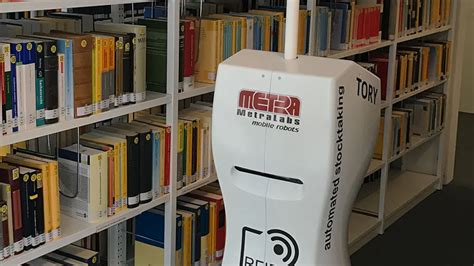 robots in libraries finding and capturing books metralabs