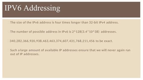 Ipv6 Ipv6 Tcpip Tcp Ip Ppt
