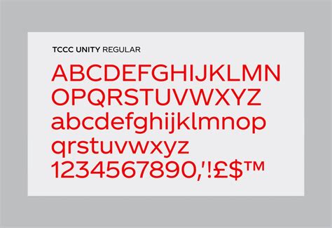 TCCC Unity Hausschrift Der Coca Cola Company Scape Grafische Anstalten