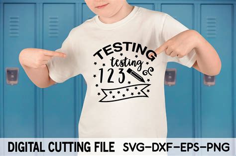 Testing Testing 1 2 3 Graphic By Svg Design Shop · Creative Fabrica