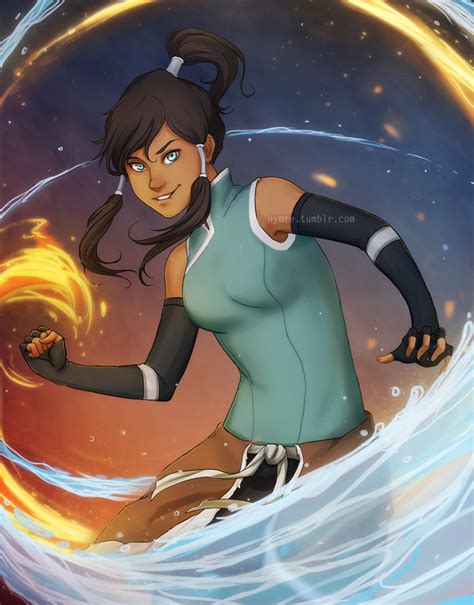 Commission Korra By Nymre On Deviantart