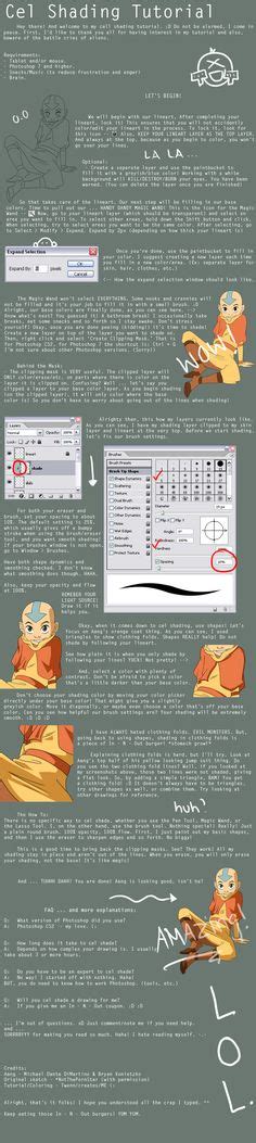 Cel Shading Tutorial By Creates On DeviantART Coloring Tips Colouring Animation Tutorial