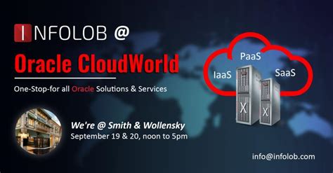 Kiel Werner 🚴 On Linkedin Infolob Oracle Cloudworld 2023 • Infolob Global