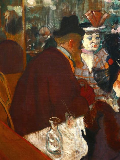 Toulouse Lautrec1892 95 Au Moulin Rouge Detail 069 At The Moulin