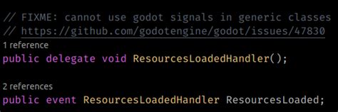 Cant Use Signal Declared In Abstract Generic Class · Issue 47830 · Godotenginegodot · Github