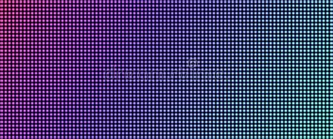 Led Screen Texture Pixel Tv Background Lcd Digital Monitor Vector Illustration Stock Vector