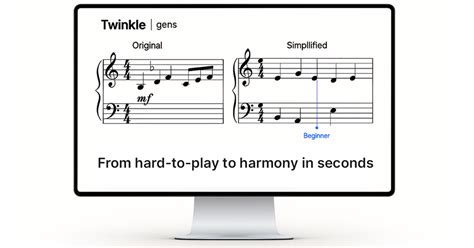 Sheet Music Simplifier Instantly Simplify Any Song With Ai