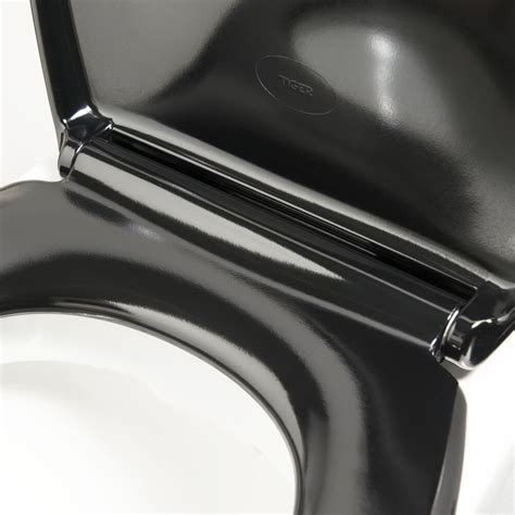 Tiger Toiletbril Ventura Softclose Duroplast Zwart 37 5x4 5x45cm 251490746 Sanitairwinkel Nl