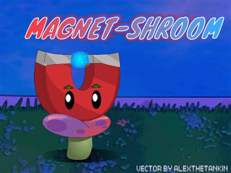 Plants Vs Zombies Magnet Shroom By Alexthetankin On Deviantart