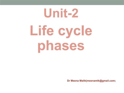 Spm Life Cycle Phase Pdf