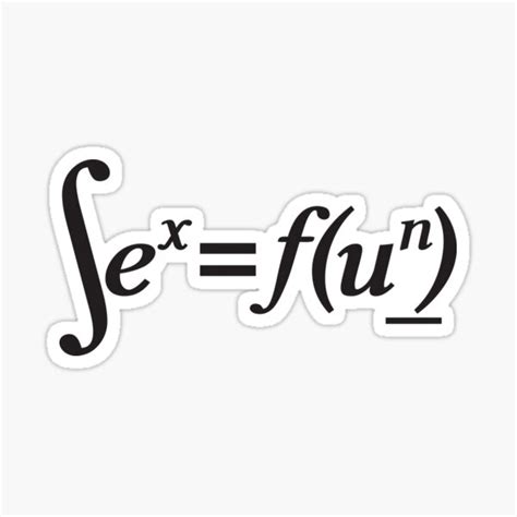 Sex Is Fun Maths Equation Variant Sticker For Sale By Purakushi Redbubble